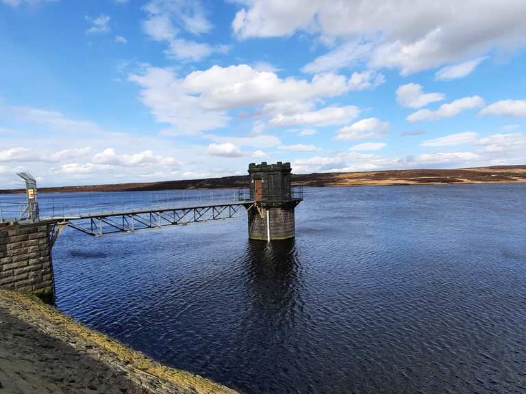 Warland Reservoir Tower Routes for Walking and Hiking | Komoot