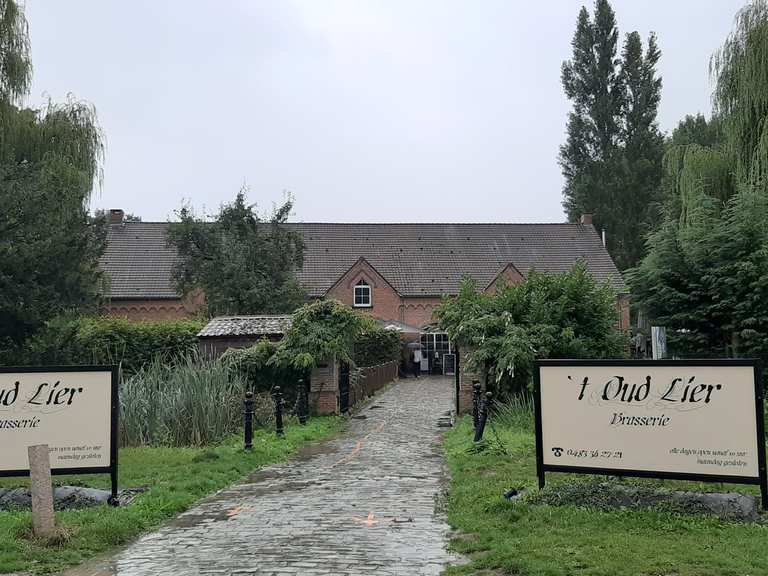 't Oud Lier - Fiets en Wandel brasserie aan de Nete - Cycle Routes and ...
