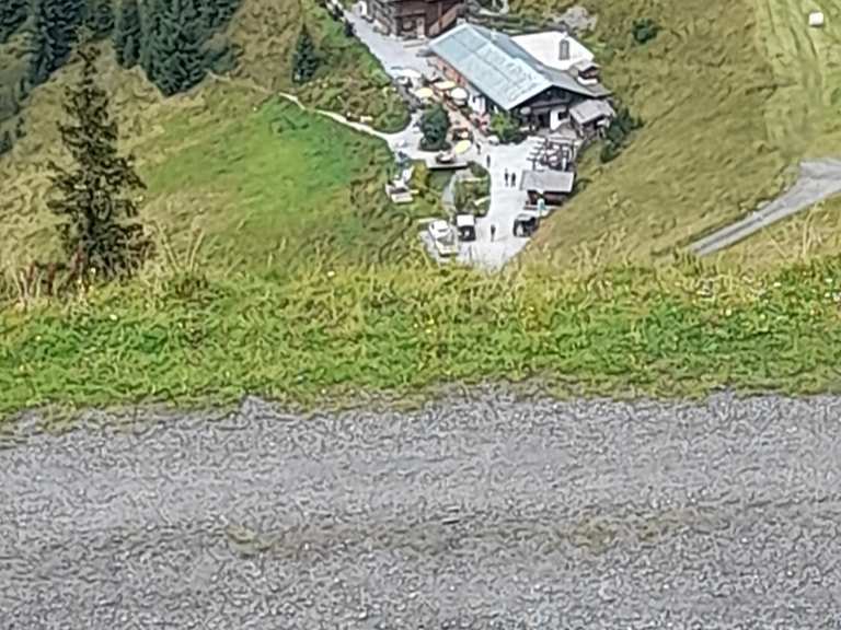 Wastlhöhe Gipfelkreuz – Blick auf Hochkönig Recorrido circular desde ...