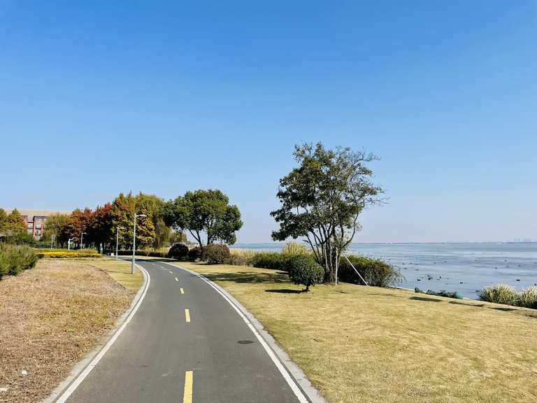 Yangcheng Lake Peninsula, Lakeside Bike Path (阳澄湖半岛) - Road Cycle ...