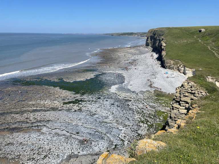 Monknash Beach Routes for Walking and Hiking | Komoot