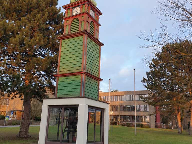 Uhrenturm der Margarinefabrik Meyer-Lippinghausen : Radtouren und ...