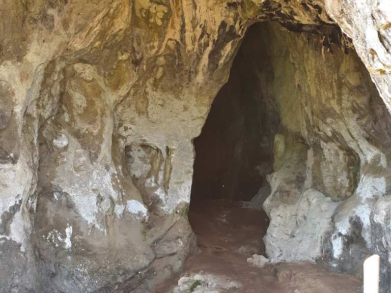 Nestor's Cave ⛰️🗿 below old Navarino castle Routes for Walking and ...