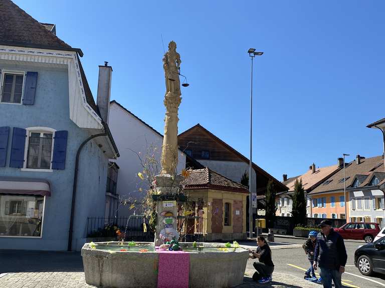 Hafen in Cudrefin – Plage de Portalban Loop from Cudrefin | bike Tour ...