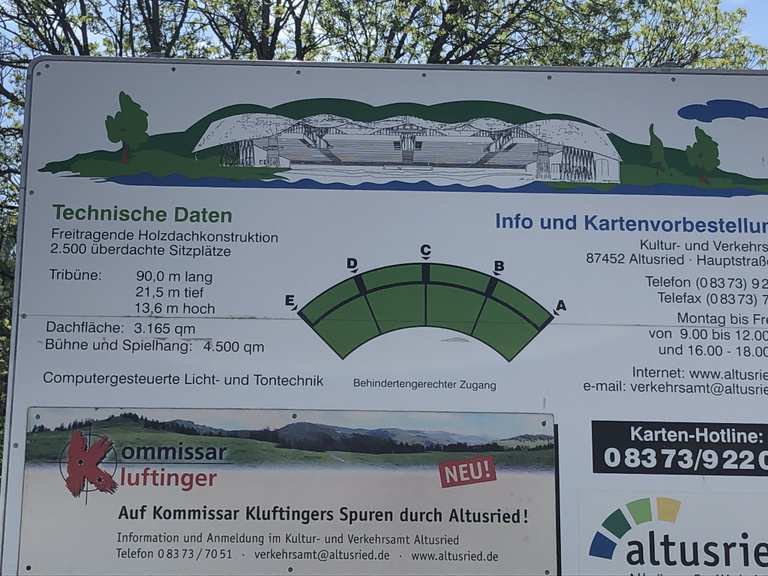 Freilichtbühne Altusried und Kommissar Kluftinger Führungen - Cycle ...