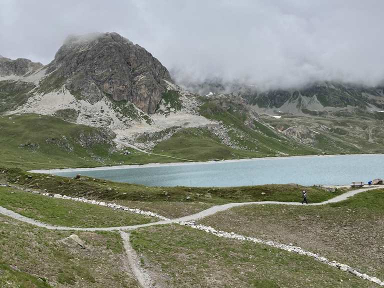 Neuer Stausee – Lej Alv Loop from Sankt Moritz | hike | Komoot