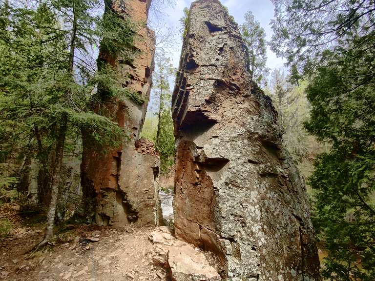 Split Rock loop via Superior Hiking Trail — Split Rock Lighthouse State ...