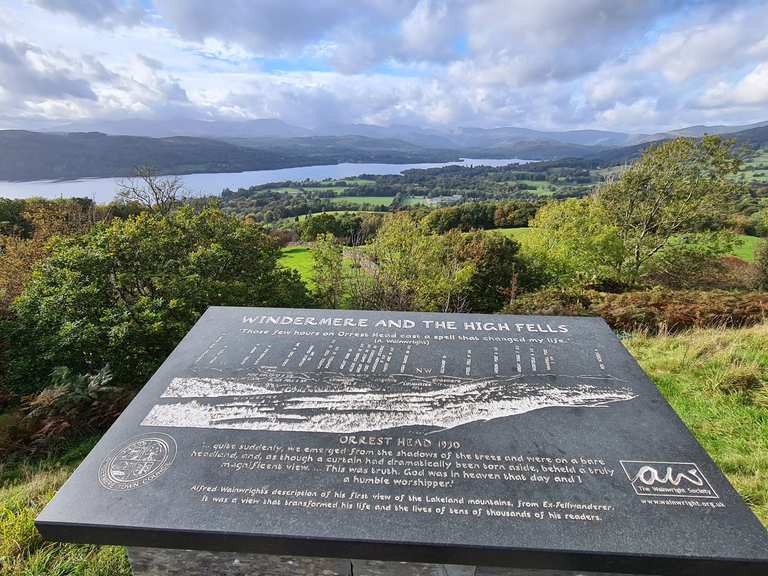 Orrest Head Routes for Walking and Hiking | Komoot