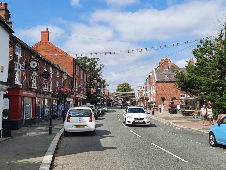 The Shady Oak pub – Beeston Castle Loop from Nantwich | Fahrradtour ...