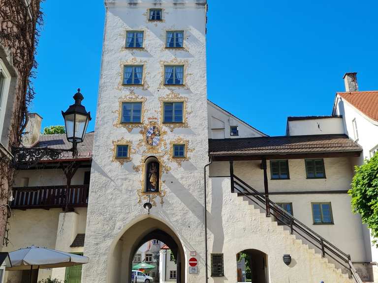 Marienplatz in Mindelheim - Cycle Routes and Map | Komoot