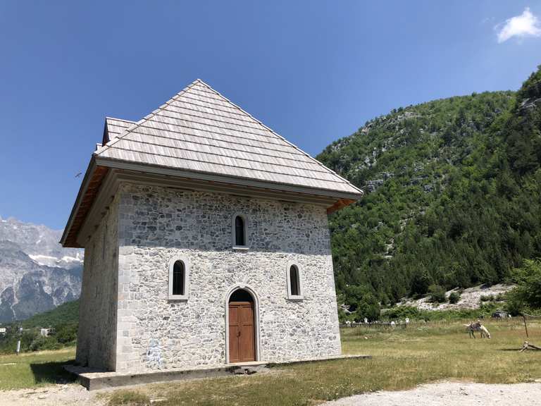 Kisha e Thethit - Church of Theth: Wanderungen und Rundwege | komoot