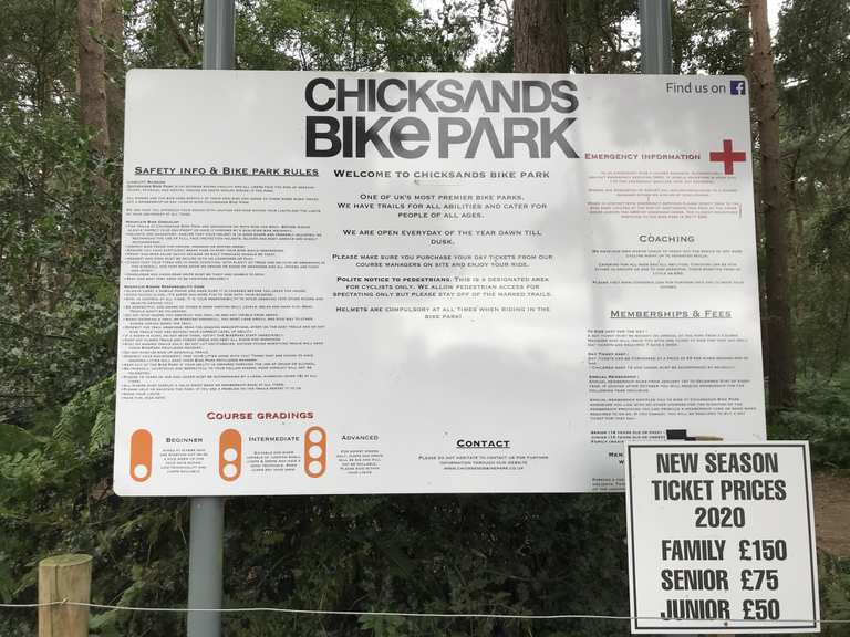 Chicksands Bike Park - Mountain Bike Trails & Tracks | Komoot