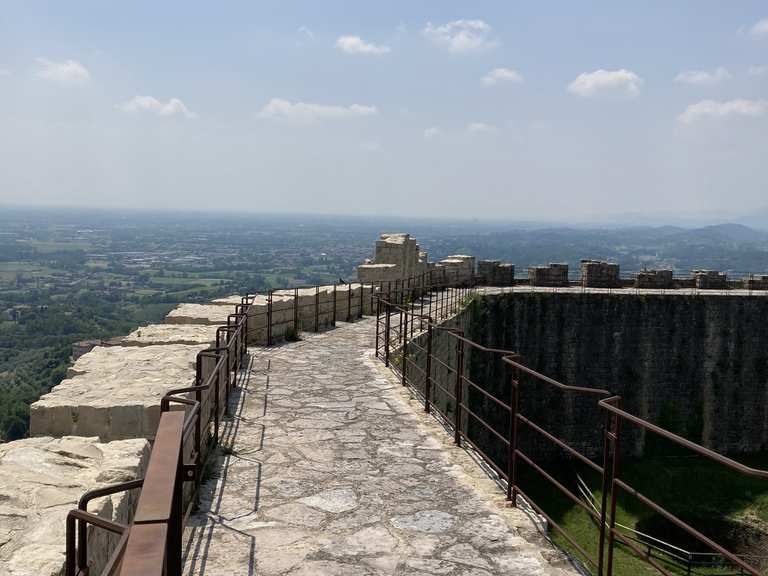 Rocca di Asolo: Wanderungen und Rundwege | komoot