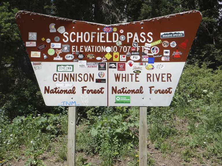 401 Trail loop — Gunnison National Forest | Wyprawa MTB | Komoot