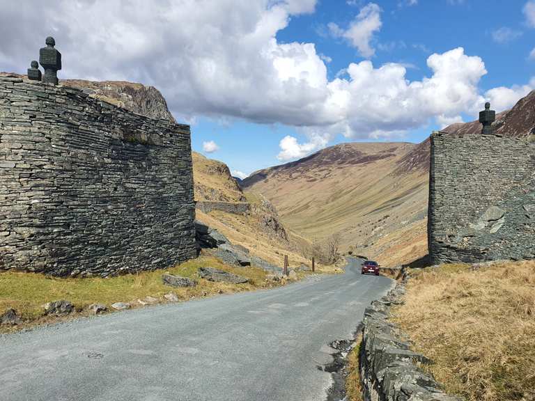 Honister Pass - Road Cycle Routes and Map | Komoot