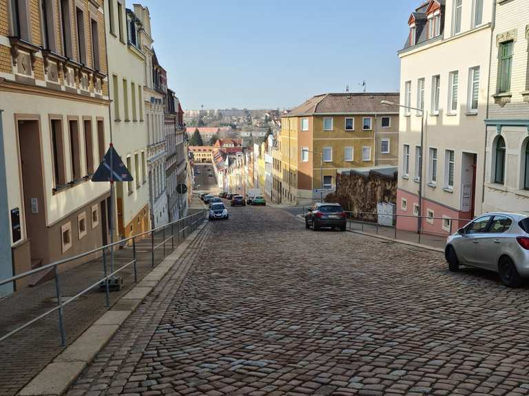 Steile Wand Meerane - fietsroutes en kaart | Komoot