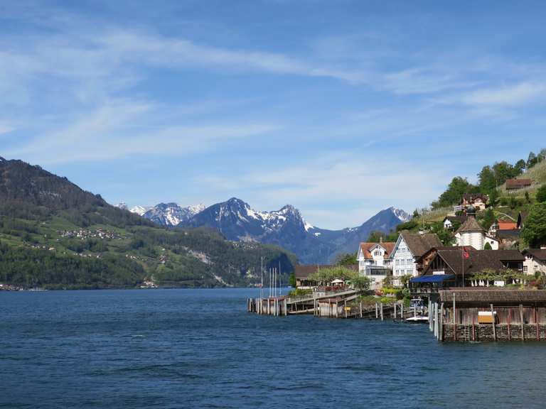 Dag 3 - Walensee - From Quinten to Walenstadt | hike | Komoot