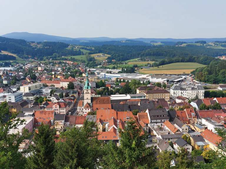 Burg Voitsberg Blick über Voitsberg: Wanderungen und Rundwege | komoot