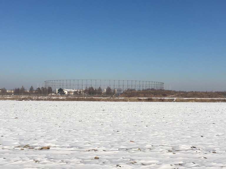 Vue sur la station d'écoute du BND à Gablingen - Itinéraires vélo et ...