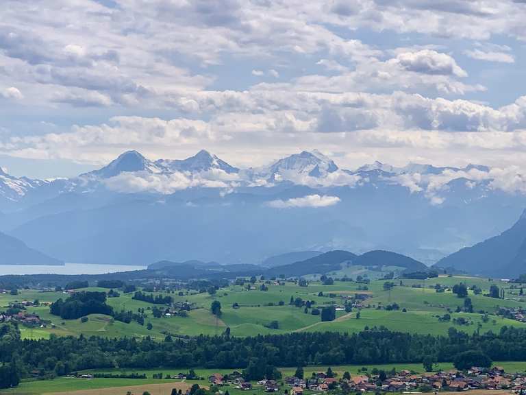 Vista del Eiger, Mönch y Jungfrau: Rutas MTB | Komoot