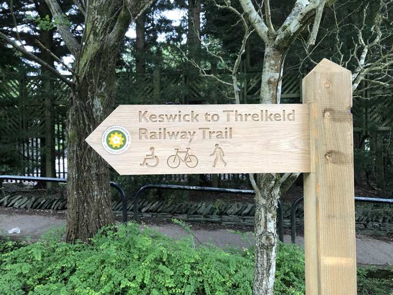 Keswick to Threlkeld Railway Trail Cycle Routes and Map | Komoot
