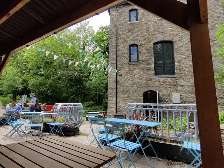 The Bristol & Bath railway path & Siston Brook loop from Bitton ...
