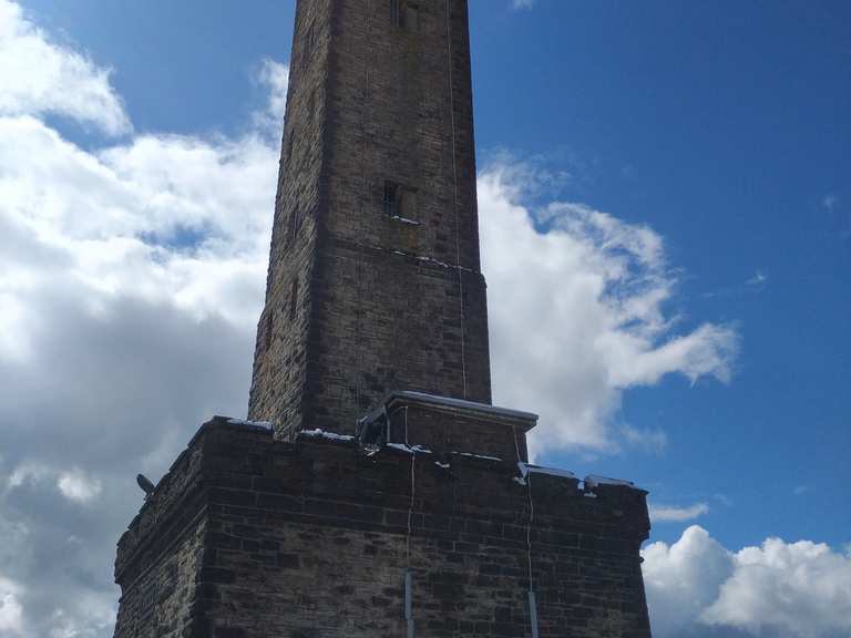 Peel Tower Routes for Walking and Hiking | Komoot