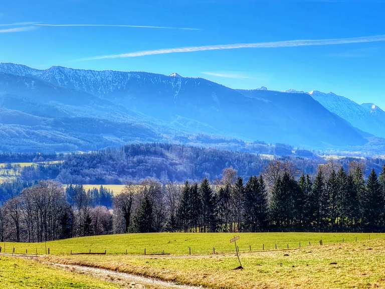 Gravelbiken mit Zugspitzblick: Vom Murnauer Moos nach Weilheim (Murnau ...