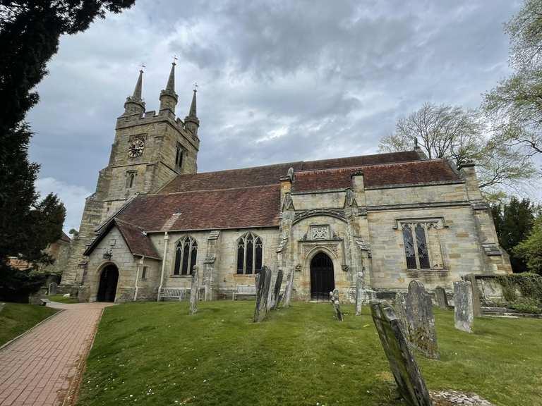 Penshurst Place and Gardens – St John the Baptist church loop from ...