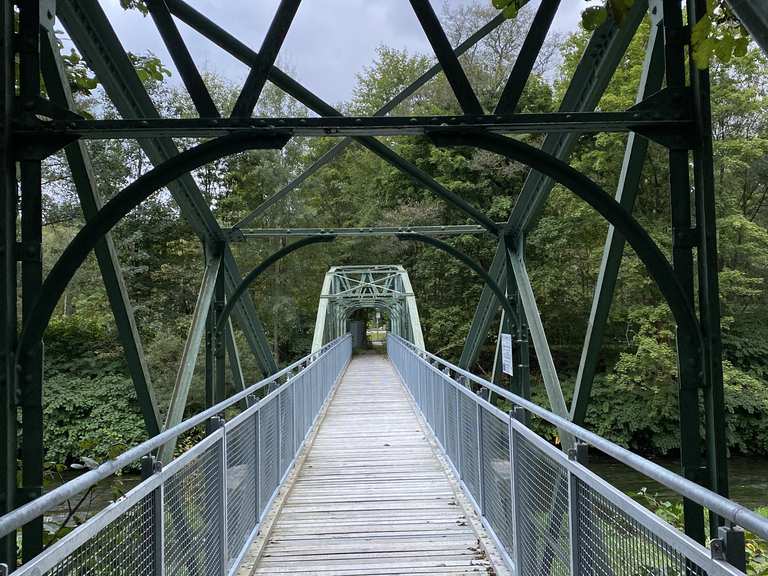 Brücke über die Zwickauer Mulde bei Schlema : Radtouren und Radwege ...