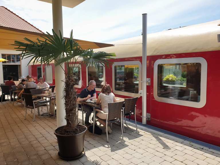 Bahnhof Miltach mit Café Waffel - Mountain Bike Trails & Tracks | Komoot