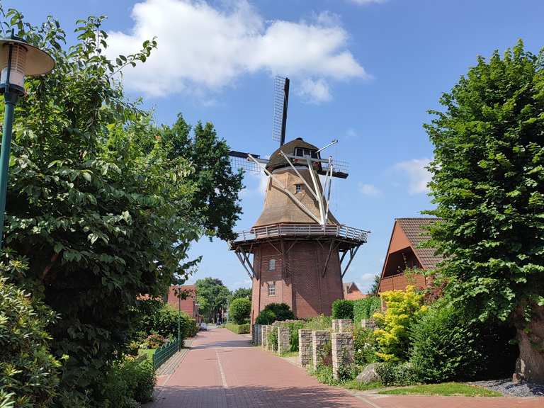 Windmühle Scharrel und Heimatmuseum : Radtouren und Radwege | komoot