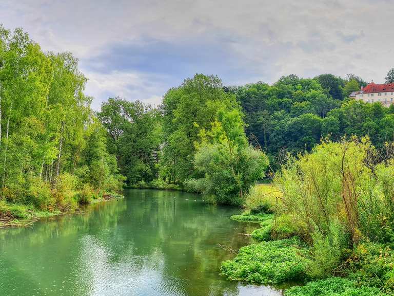 Blick auf Schloss Klingenstein : Radtouren und Radwege | komoot