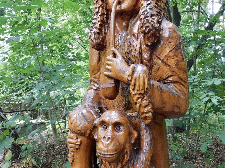 Skulptur Jakob Paul Freiherr von Gundling Routes for Walking and Hiking ...