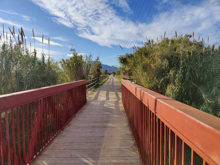 Via verde de Denia – Der Hafen von Denia Runde von el Verger ...