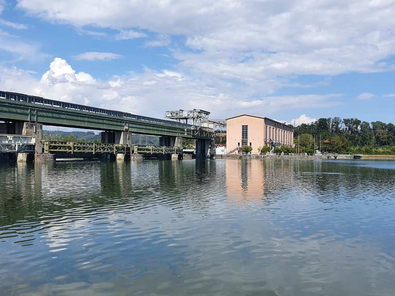 Kraftwerk Klingnau / Klingnauer Stausee - Cycle Routes and Map | Komoot