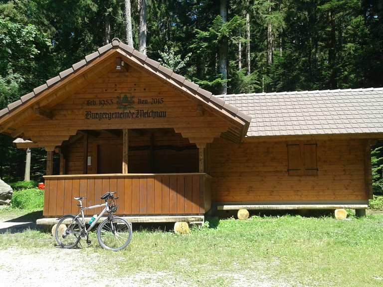 Waldhütte Melchnau auf dem Babeliplatz: Wanderungen und Rundwege | komoot