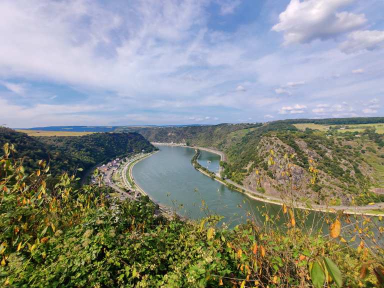 Loreleyblick Maria Ruh – Rheintalblicke bei Sankt Goar Loop from St ...