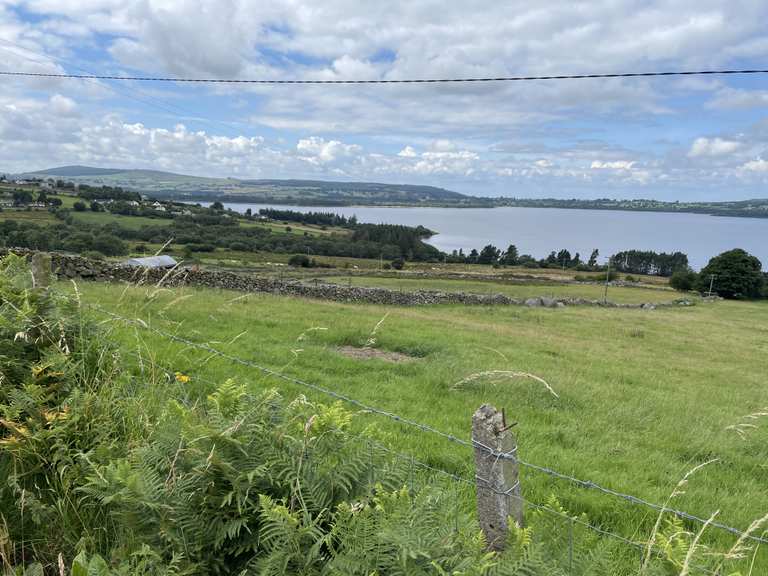 Poulaphouca Reservoir loop from Blessington – Wicklow Mountains ...