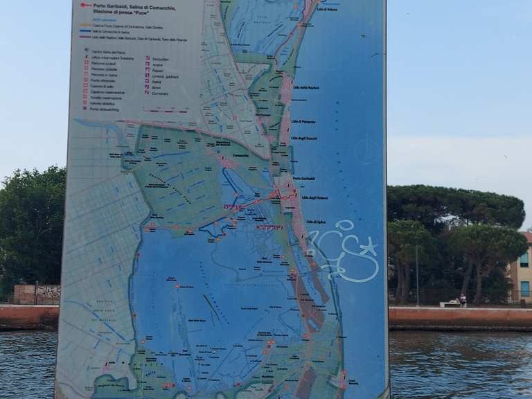 Ferry Porto Garibaldi–Lido degli Estensi - Sentiers et pistes de VTT ...