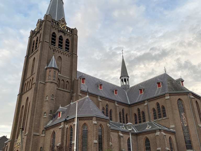 Sint Jan kerk, Noord Scharwoude : Rutas de cicloturismo | Komoot