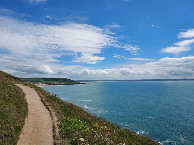 Croyde & Putsborough loop via Baggy Point — North Devon | caminhada ...