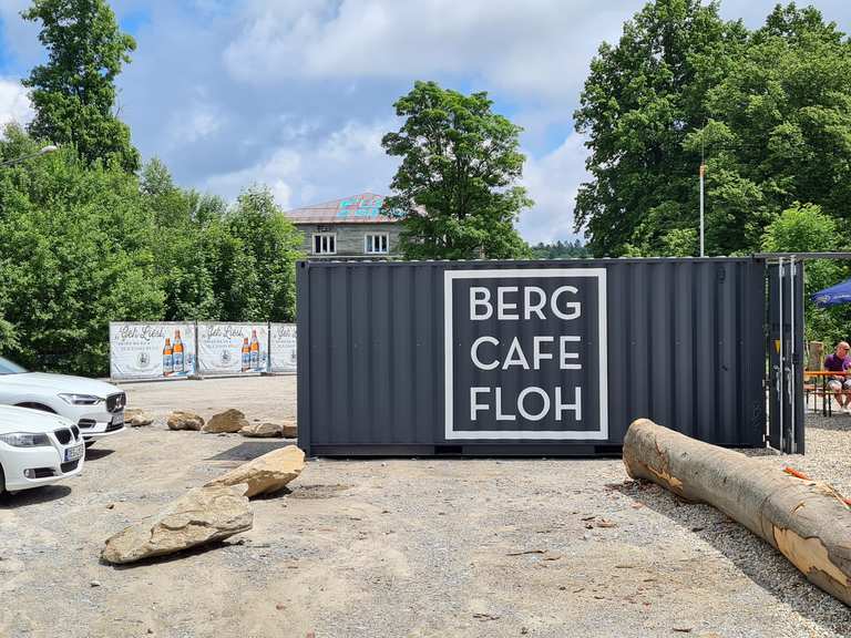 Berg Cafe Floh - Seecontainer Location 😄: Mountainbike-Touren und ...