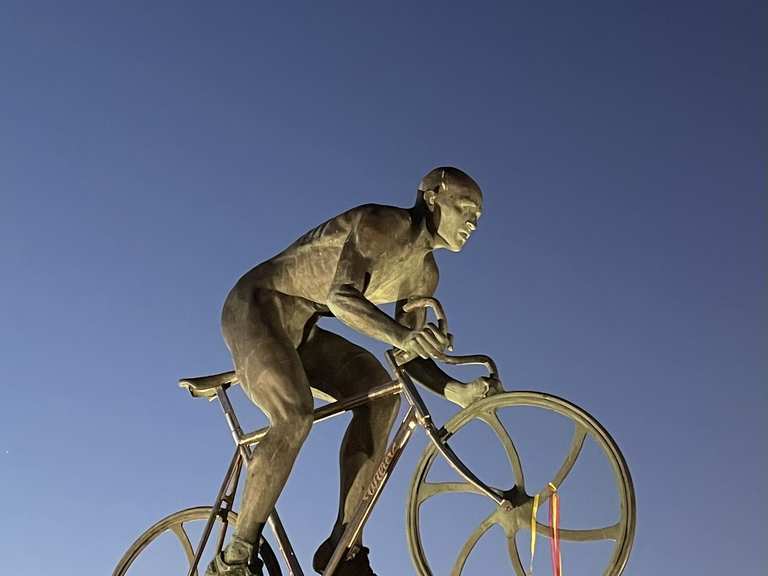 Monument to Marco Pantani Road Cycle Routes and Map | Komoot