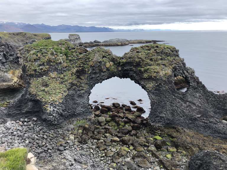 Gatklettur („Hellnar Arch“): Rutas de senderismo y caminatas | Komoot