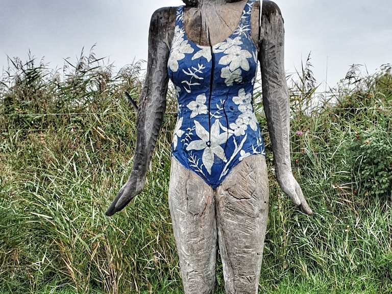 Skulptur Die Badende: Wanderungen und Rundwege | komoot