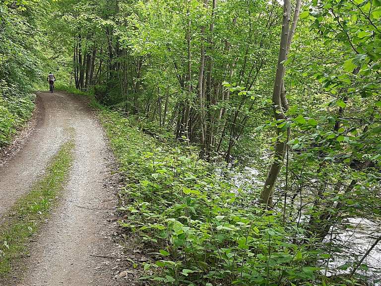 Sentiero Sarvanot – Waldweg am Fluss entlang Runde von Caraglio ...