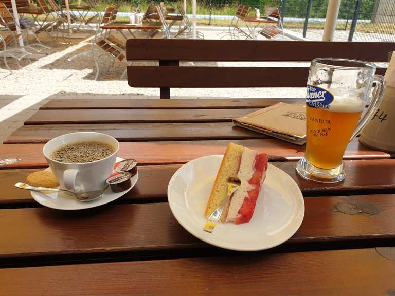 Bahnhof Miltach mit Café Waffel - Mountain Bike Trails & Tracks | Komoot
