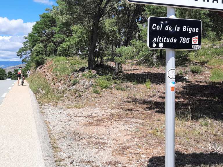 Col de la Bigue Road Cycle Routes and Map | Komoot