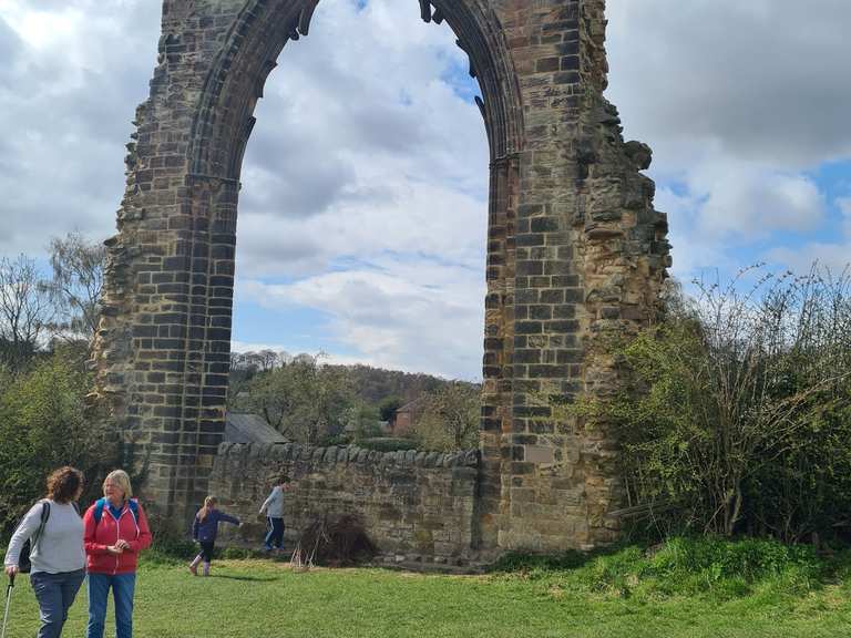 Dale Abbey ruins Routes for Walking and Hiking | Komoot